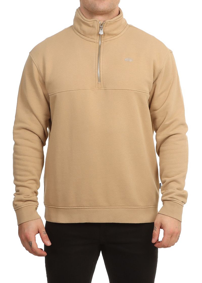 Quiksilver Saturn Chrome Half Zip Khaki