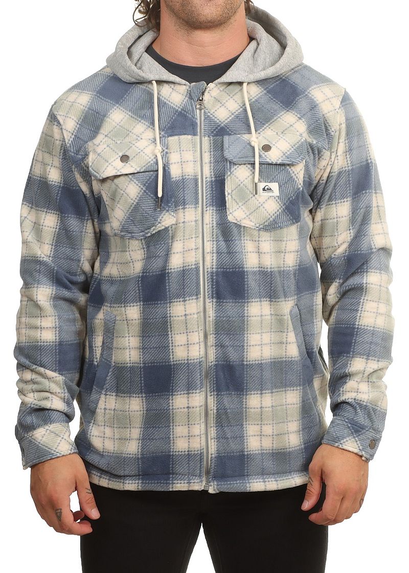 Quiksilver Super Swell Hooded Shirt Bering Sea