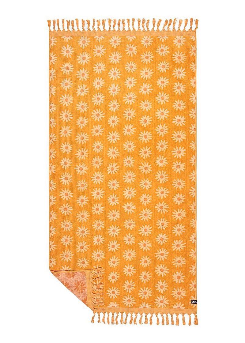 Slowtide Dandy Beach Towel Orange